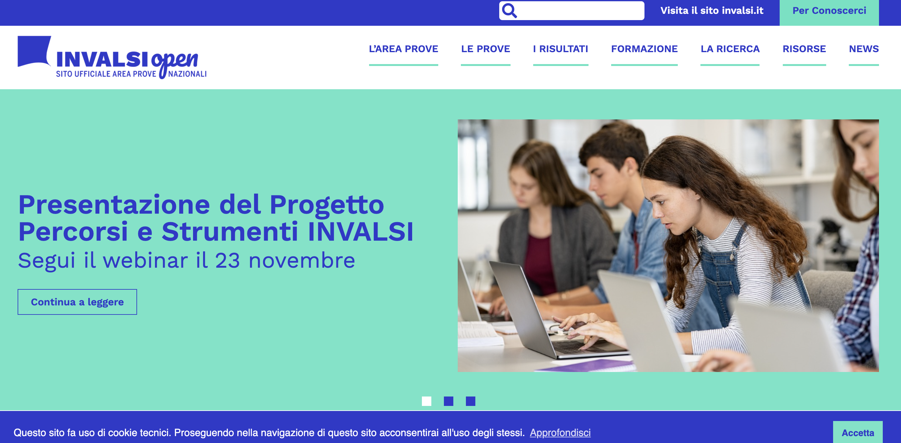 #INVALSI open SITO UFFICIALE AREA PROVE NAZIONALI: formazione, prove ...