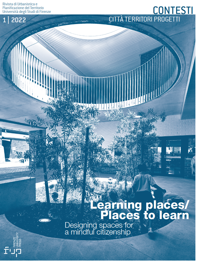 Dicono di noi: Vol 1, No 1 (2022): Learning Places/Places to learn Designing Spaces for a ...